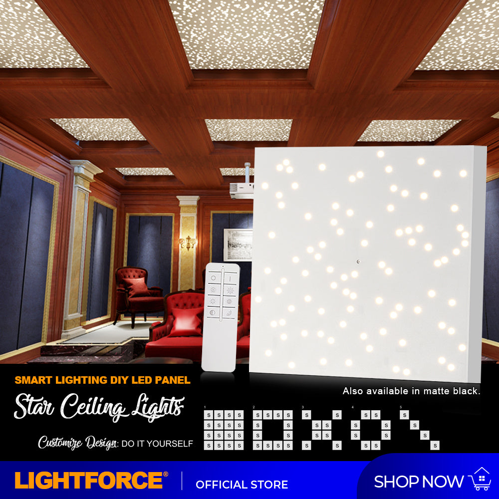 Star Ceiling Smart Lighting DIY LED Panel – Lightforce Corporation
